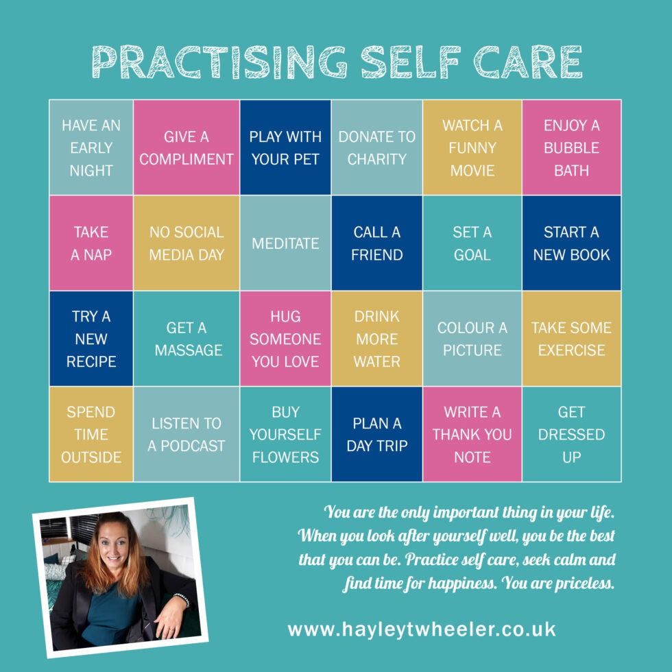 Time for Self Care - Hayley T Wheeler